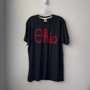 HOMAGE | Shirts | Homage Script Ohio Charcoalred Tshirt | Poshmark